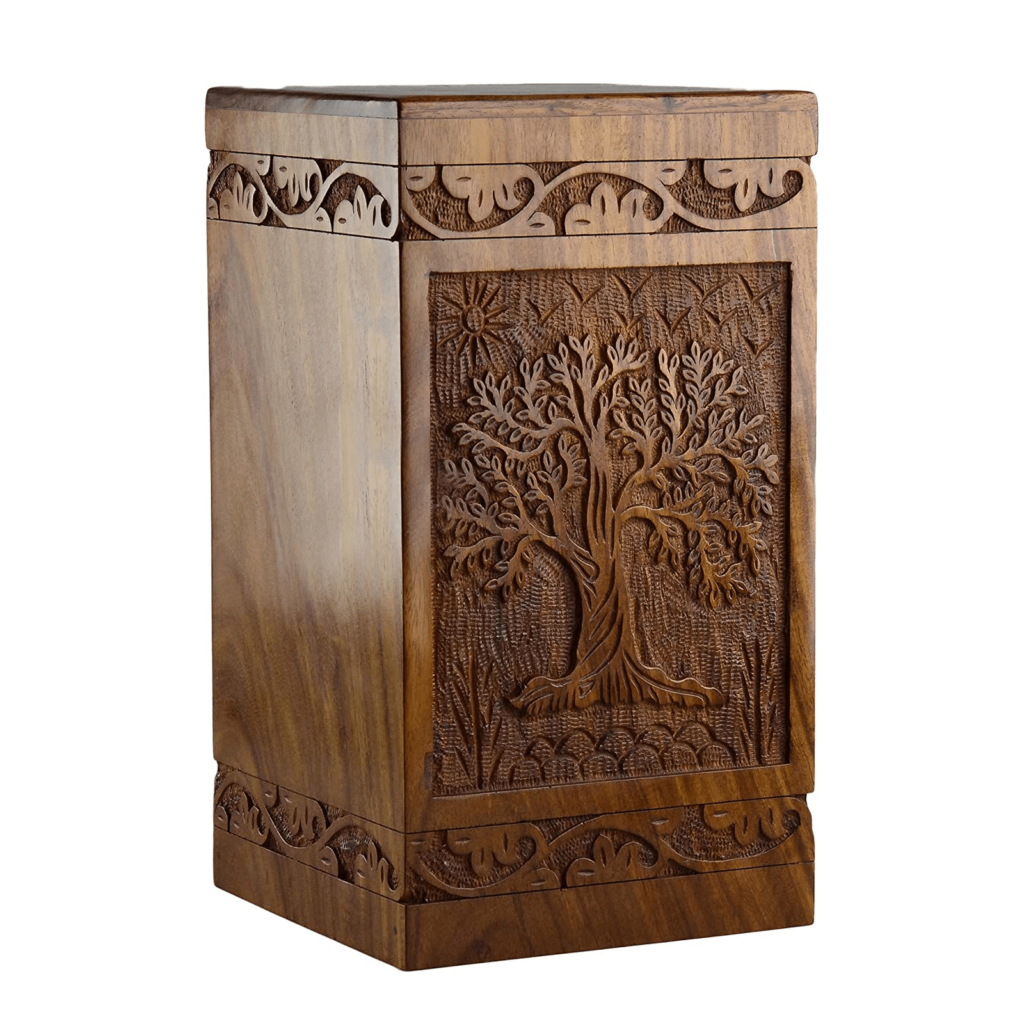 Urne – Bois arbre - Urnes dépôt